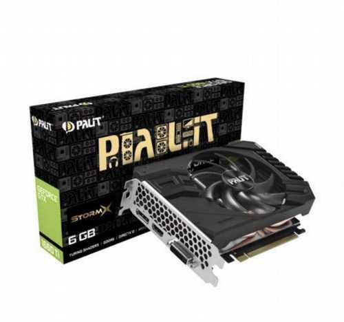 Новая Видеокарта GTX 1660ti 6Gb Palit Shtorm X