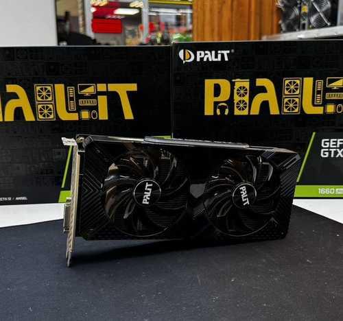 Видеокарта GTX1660 Super 6gb palit