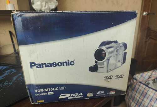 Видеокамера panasonic VDR-M70GC DVD