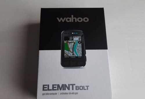 Велокомпьютер wahoo elemnt bolt 2, новый