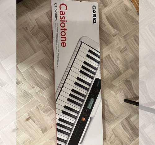 Синтезатор casio CT-S200WEC2