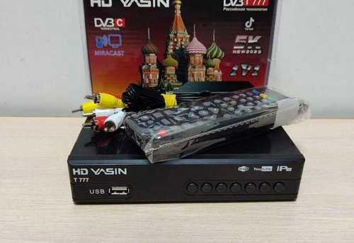 Ресивер цифровой yasin T777 эфирный DVB-T2/C