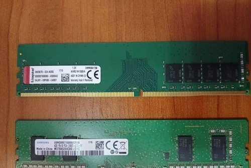 Оперативная память DDR4 dimm 4 гб