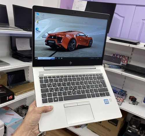 HP EliteBook 830 G5, i5 8gen, 13'3 IPS