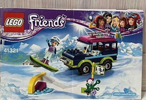 Lego Friends Внедорожник на горнолыжном курорте