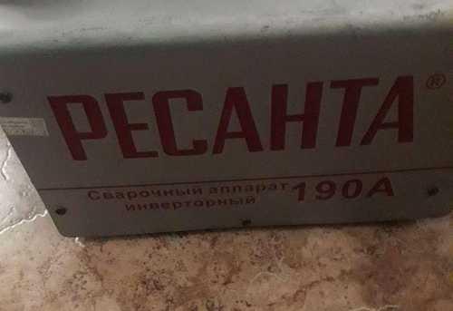 Сварочный инвертор бу ресанта