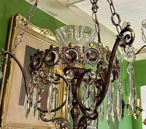 Французская антикварная Люстра