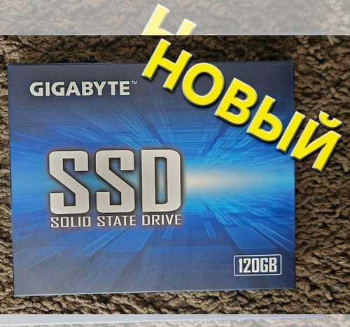 Gigabyte накопитель SSD 120 гб 2.5" SATA