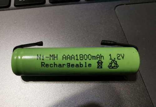 Аккумулятор ni-mh ааа1800mah 1.2v