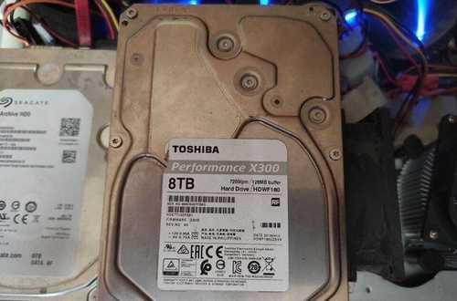 HDD Жесткий диск tochiba Performanse X300 8тб