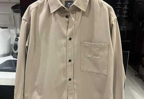 Рубашка плотная новая H&M