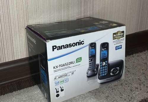 Радиотелефон Panasonic kx-tg6522ru две трубки