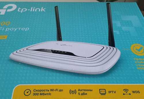 Wi-Fi роутер TP-link TL-WR841N белый