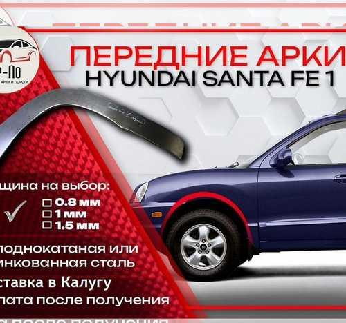 Ремонтные арки передние на Hyundai Getz