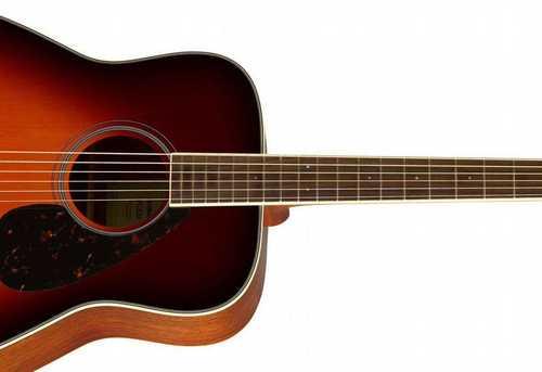 Yamaha FG820 brown sunburst, акуст гитара, дредноу