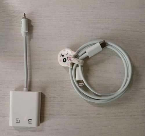 Провод для iPhone lightning   USB c