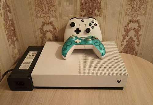 Xbox One s Digital Edition 1 TB 2 геймпада