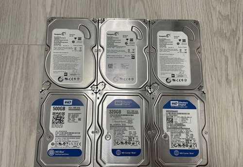 Лот (компьютеры, HDD, SSD, CPU)