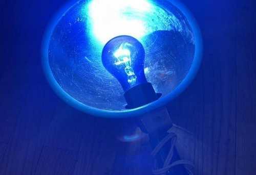 Синяя лампа рефлектор Минина СССР