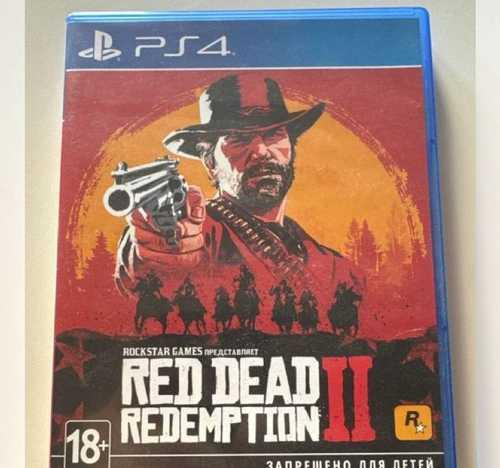 Red dead redemption 2 ps4 диск