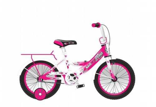 Велосипед 12д. maxxpro, бело-розовый (N12-5)