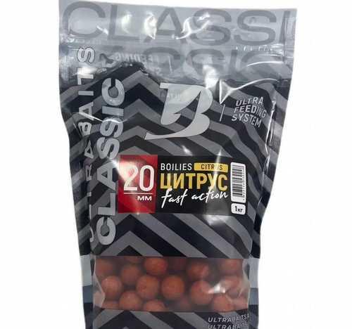 Бойлы прикормочные ultrabaits "classic" (цитрус) 2