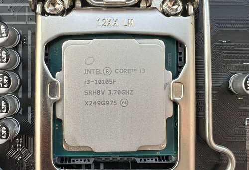 Комплект Intel Core i3 10105F + MSI PRO H410M-B