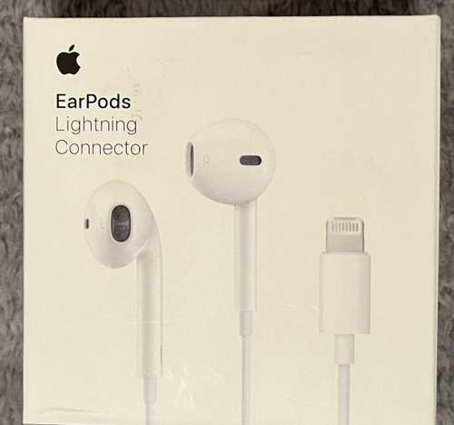 Наушники apple earpods lightning