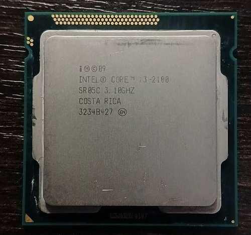 Процессор Intel core i3 2100