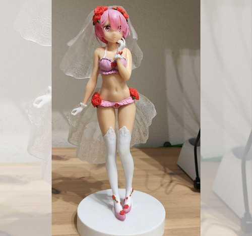 Рам в свадебном костюме из re:zero