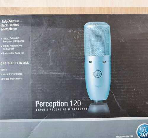 Студийный микрофон akg p120