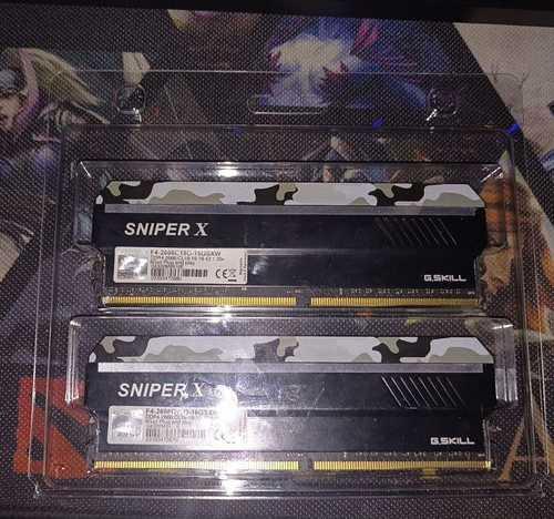 Оперативная память ddr4 16gb g skill sniper x