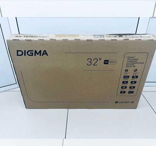 Телевизор Digma DM-LED32SBB34