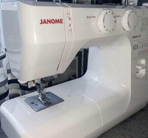 Швейная машина janome juno 513