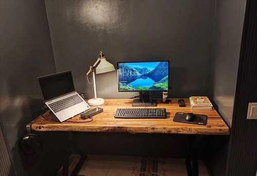 Компьютерный стол из дуба