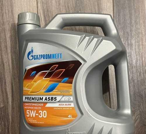 Масло моторное Gazpromneft Premium A5B5 5W-30 4л