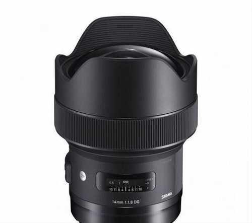 Sigma AF 14mm f/1.8 DG HSM Art Canon EF Новый