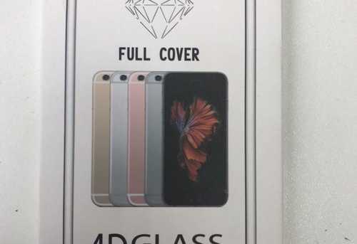 Защитное стекло на iPhone 6 Plus white 4D
