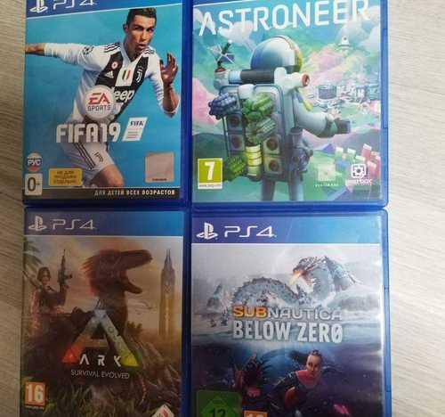 Диски на ps4