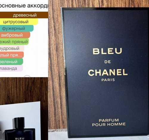Chanel Bleu De Chanel Parfum Pour Homme 1.5 мл