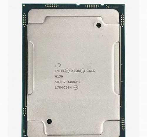 Gold 6136 12 ядер 3.0-3.7GHz