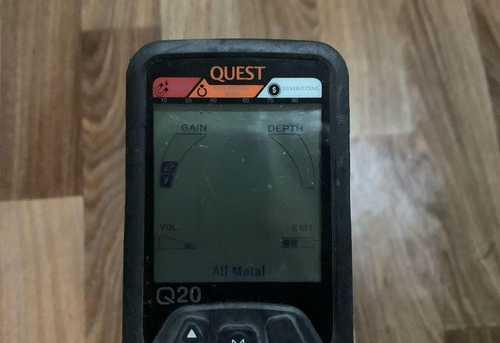 Металлоискатель quest q20