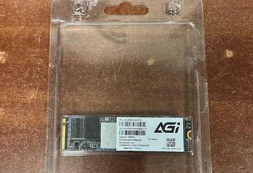 Накопитель AGI SSD 256Gb M.2 2280 PCIe Gen3x4 NVMe