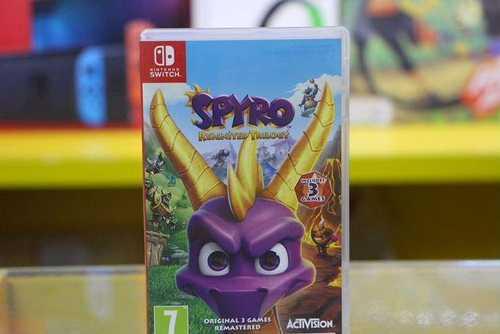 Spyro Reignited Trilogy (switch, англ, бу)