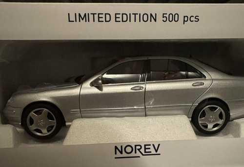 Mercedes s55 amg w220 1:18