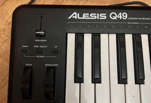Midi клавиатура Alesis Q49