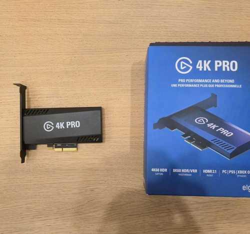 Карта видеозахвата Elgato 4k Pro