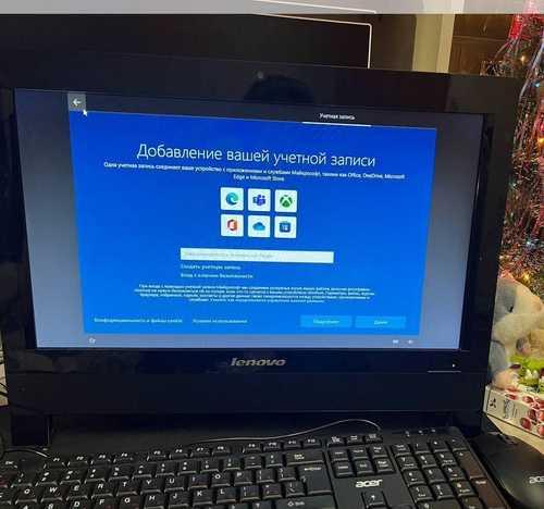 Моноблок lenovo с клавиатурой и мышью