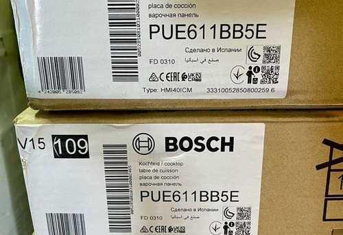Индукционная варочная панель Bosch PUE611BB5E