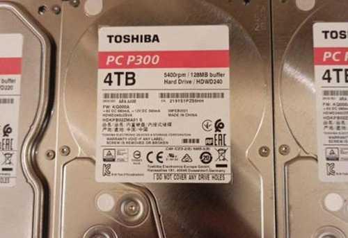 Жетские диски Hdd Toshiba 4tb